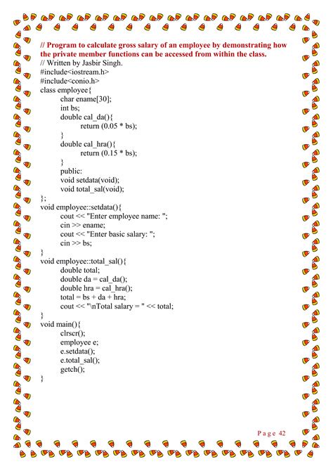 Object Oriented Programming Using C Practical File Pdf