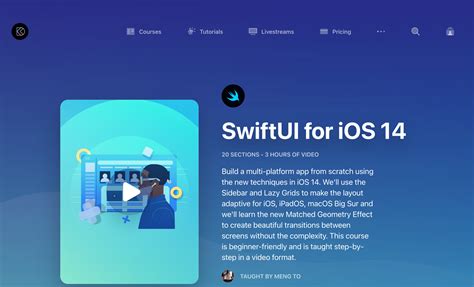 Learn SwiftUI in a Swift Way市面常见SwiftUI教程排雷 Augix
