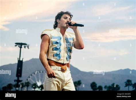 Benson Boone Performs During The First Weekend Of The Coachella Valley