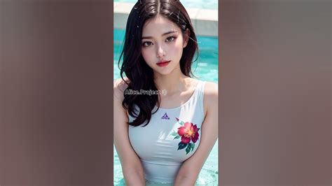 Flowered Swimsuitㅣ花柄水着ㅣ꽃 수영복ㅣai룩북 Ai Lookbook Youtube
