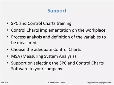 Spc And Control Charts Ppt