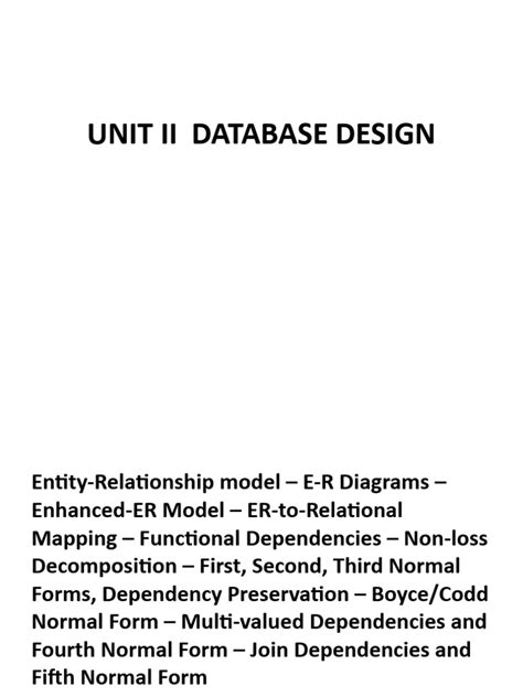 Dbms Unit Ii Pdf Databases Relational Database