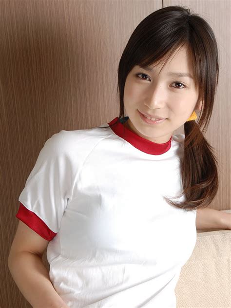 Kaori Ishii With Red And White Sports Uniforms