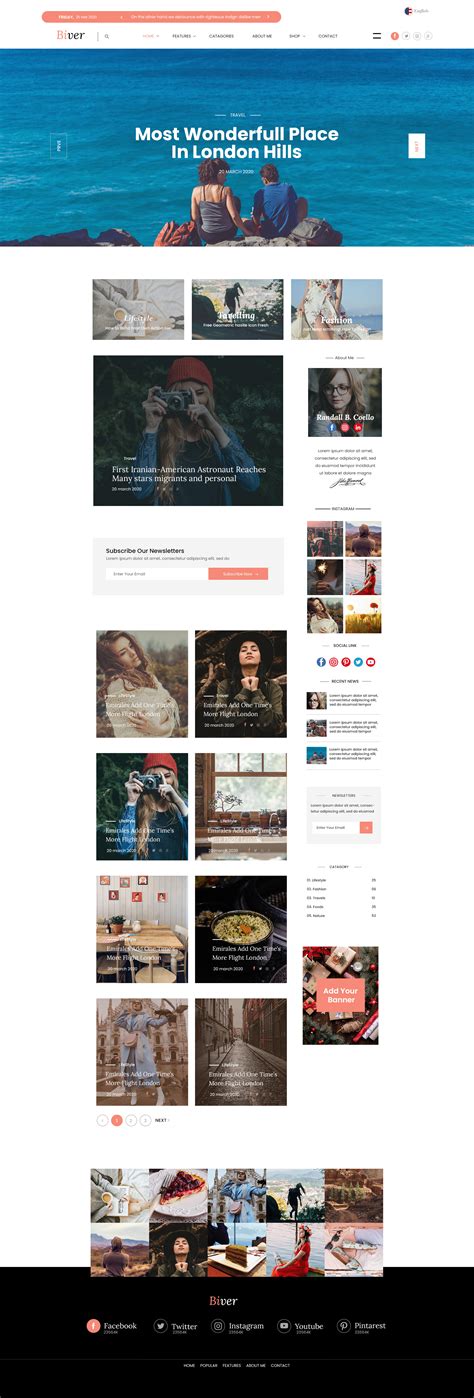 Web Ui Template On Behance