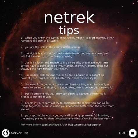 Netrek Client Pygame