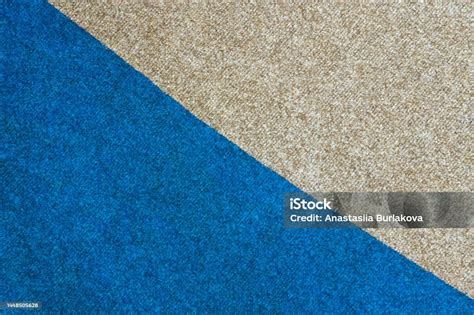 복합 두 가지 색상 파란색과 회색 카펫 카펫 질감 배경 카펫의 대각선 조인트 전체 프레임 평면도 0명에 대한 스톡 사진 및 기타 이미지 Istock