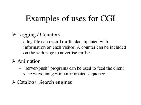 PPT CGI PowerPoint Presentation Free Download ID