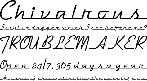 Dymaxion Script Font Zillion