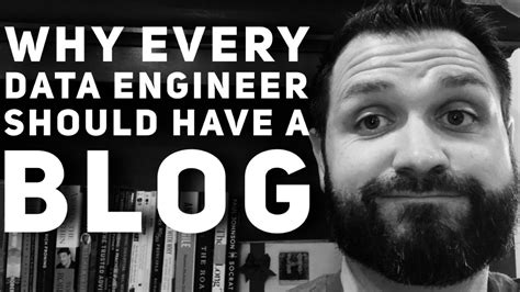 why data engineers should blog thomas henson