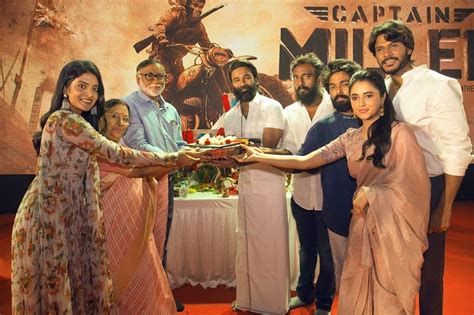 Captain Miller Movie Launch Stills Tamilstar