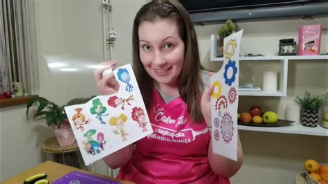 УКРАСА НА ТОРТА РАБОТА С ФОНДАНОВА И ВАФЛЕНА ХАРТИЯ Caketutorial Cakedecorating Youtube