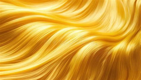 A Gentle Wave Pattern Is Formed By Captivating Strands Of Beautiful Color Hair With Reflected
