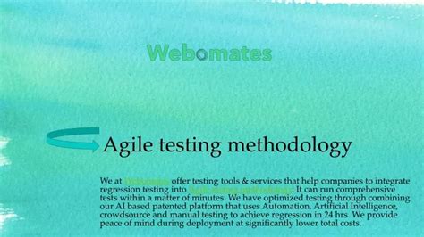 Ppt Agile Testing Methodology Powerpoint Presentation Free Download