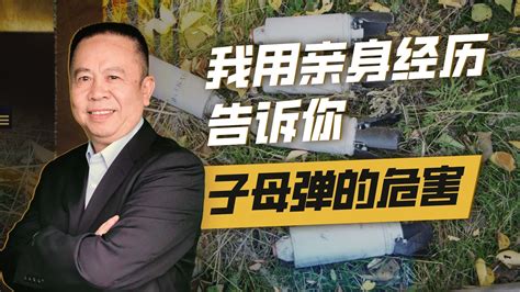 我用亲身经历聊聊子母弹危害有多大美国为何向乌提供子母弹 罗富强观察室 罗富强观察室 哔哩哔哩视频