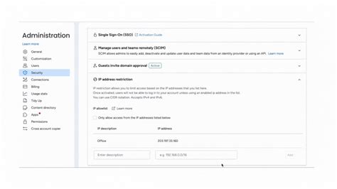 How To Set Up IP Restrictions On An Account Support