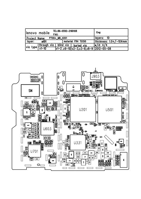 Lenovo P I Mb H Schematic Service Manual Download Schematics Eeprom Repair Info For