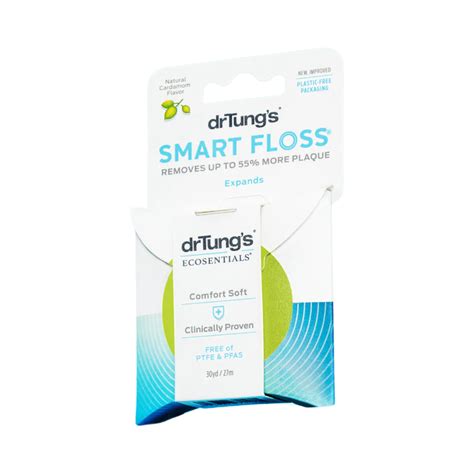 Dr Tungs Smart Floss Natural Cardamom Flavor 30 Yd 27 M Arenadeph