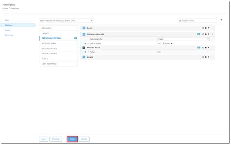 [kb8035] create a firewall exception on macos using eset protect or