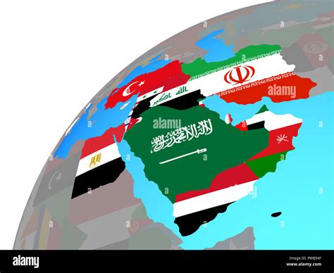 Middle East Flags