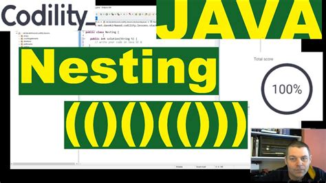 Codility Nesting Solution Youtube