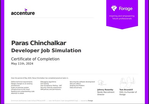 Completed Accentures Developer Job Simulation Paras Chinchalkar