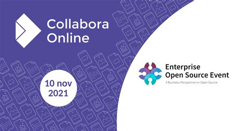 A Business Perspective On Open Source The Enterprise Open Source Day Collabora Online And