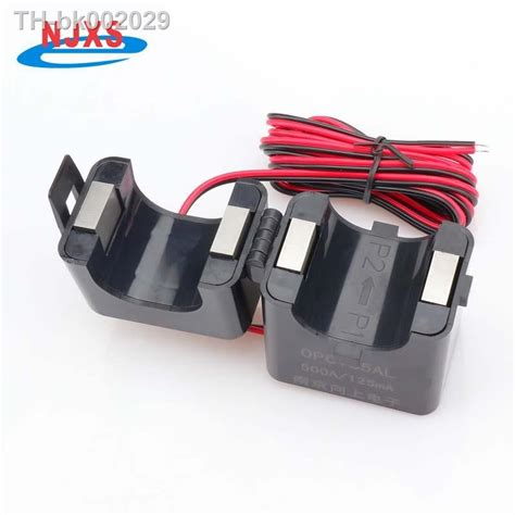 Supplier Split Core Current Transformer Opct35al Ac 50a 100a 200a 400a 500a 600a 40ma Clamp
