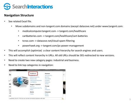 PPT Navigation Structure PowerPoint Presentation Free Download ID 3078425