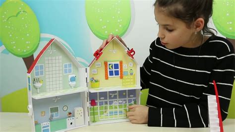 გოჭი პეპას ოჯახი და სახლი ელენე გვაცნობს პეპა გოჭის ოჯახს გვათვალიერებინებს პეპას სახლს Youtube