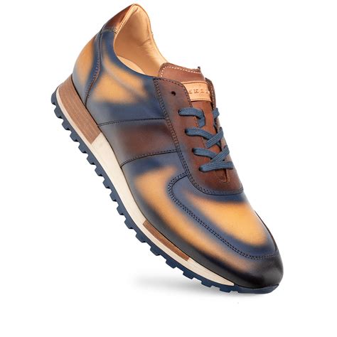 Latini Multi-Tone Sneaker – Mezlan