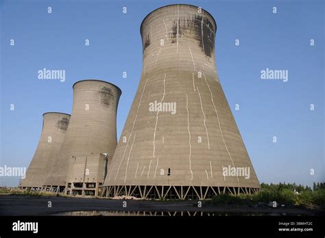 Thorpe Marsh Power Station Coal Fired Power Station Cooling Towers