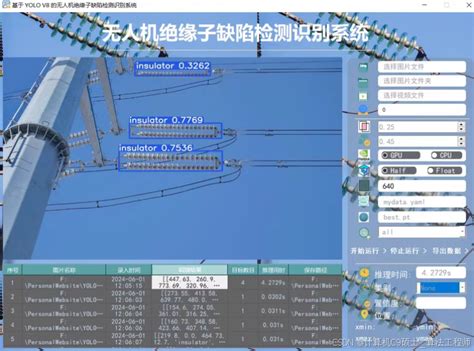 深度学习目标检测中如何构建基于基于yolo V8输电线绝缘子缺陷检测系统 及如何训练使用绝缘子缺陷数据集进行检测输电线路绝缘子缺陷检测系统