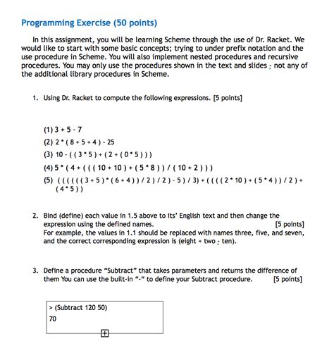 Solved Programming Exercise Points In This Assignment Chegg