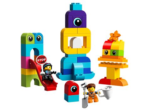 NEW LEGO Movie Minifigure 70820 Duplo Duplon Alien Invaders Red Yellow Orange
