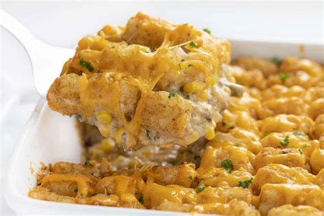 Quick Easy Tater Tot Casserole Recipe