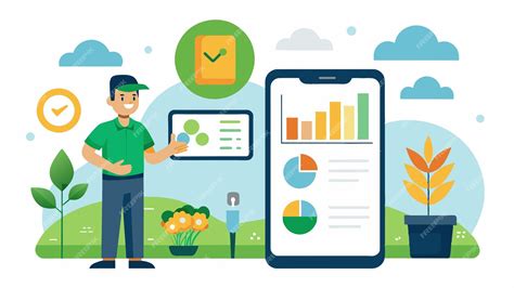 Farm Managers Use A Mobile App To Access Realtime Data And Analytics