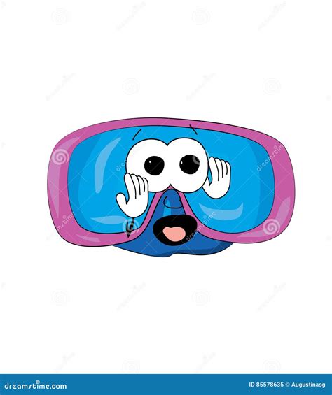 Water Glasses Cartoon 85578635