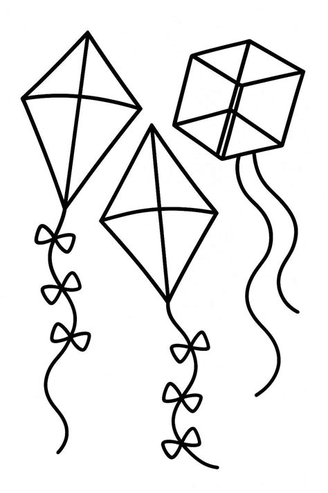 Desenhos De Pipa Para Imprimir E Colorir