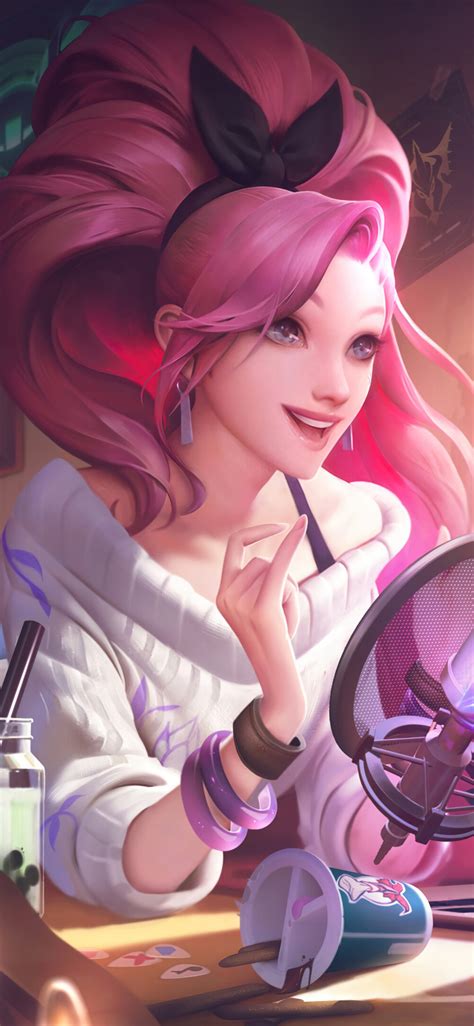 1125x2436 Seraphine League Of Legends Kda 4k Iphone Xsiphone 10iphone