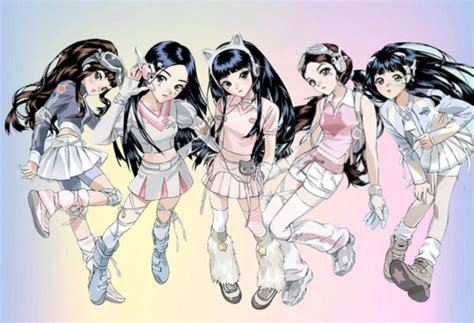 뉴진스 앨범 커버 일러스트 갬성 자유 주제 잡담 미니맵