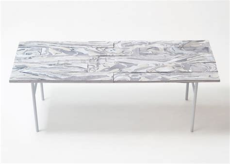 Nendo Turns Alcantara Material Into Timber Patterned Furniture