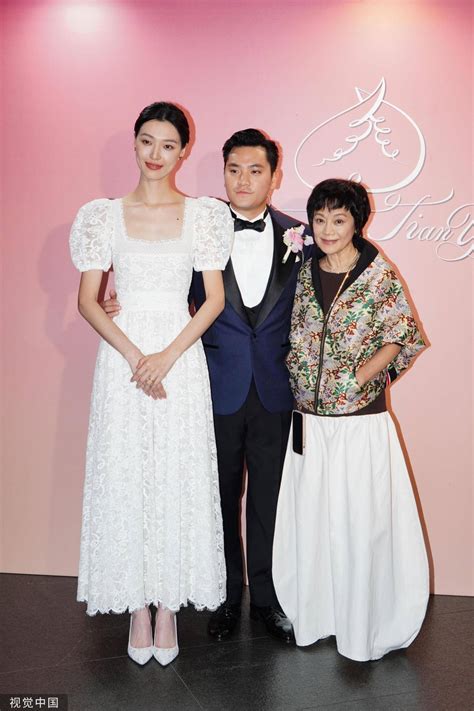 张艾嘉之子与超模游天翼举行婚礼 现场热吻太甜蜜 搜狐大视野 搜狐新闻