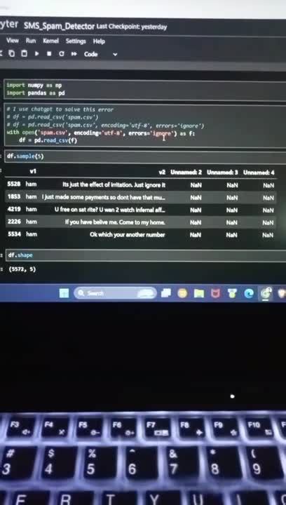 Ramayush Yadav On Linkedin Machinelearning Spamdetection Streamlit Datascience Ai Python