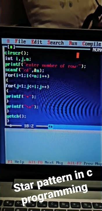 Star Pattern In C Programming Cprogramming Coder Cprogrammingquestions Program Future Youtube