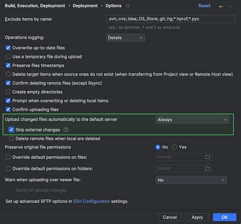 Tutorial Deployment In Phpstorm Phpstorm Documentation