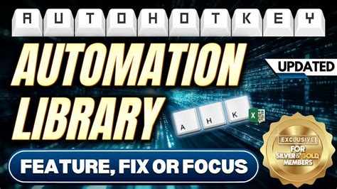 💥members Update Get Brand New Features In The Autohotkey Automation