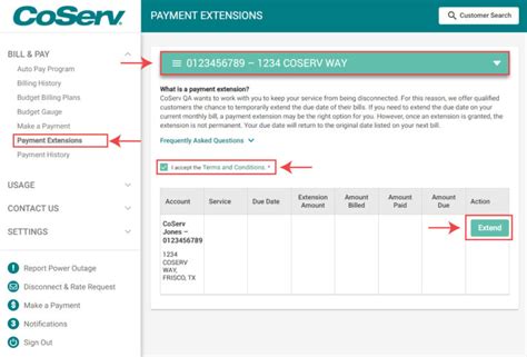 Payment Due Date Extensions