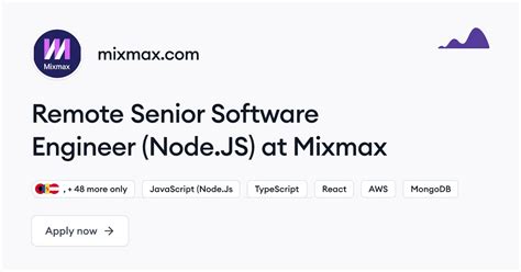 himalayas on linkedin remote senior software engineer node js job at mixmax