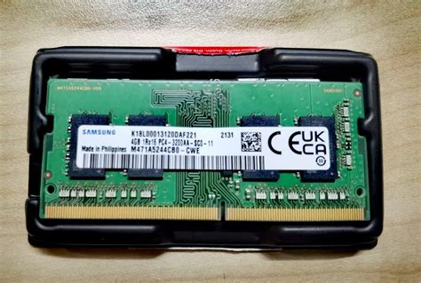 Kingston 4gb Ddr4 3200mhz Computers And Tech Laptops And Notebooks On