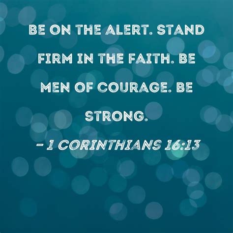 Standing For Christ Scriptures